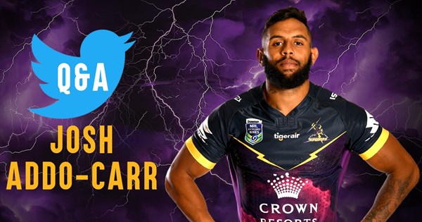 Josh Addo-Carr takes over Twitter | Storm