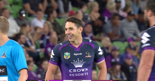 WATCH: Slater runs on | Storm