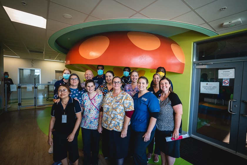 Storm x Lightning visit the SCU Hospital | Storm