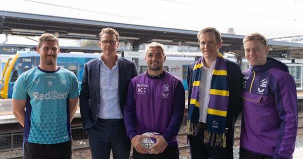 Storming Trains to get to AAMI Park | Storm